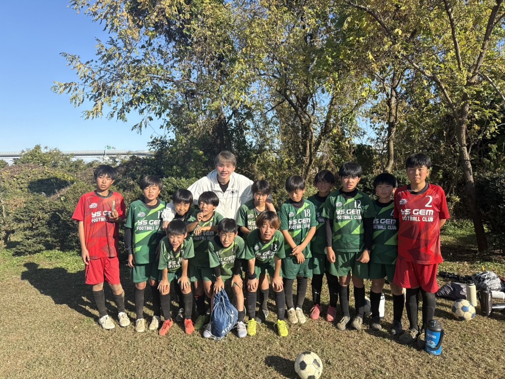 【U-12】2025/11/24 アルファカップ二日目｜試合結果｜YS GEM FOOTBALL CLUB